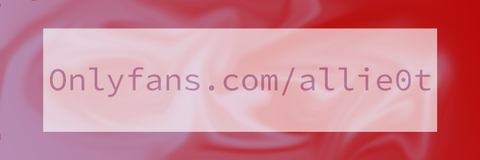 🌸 Allie 🌼 - allie0t OnlyFans